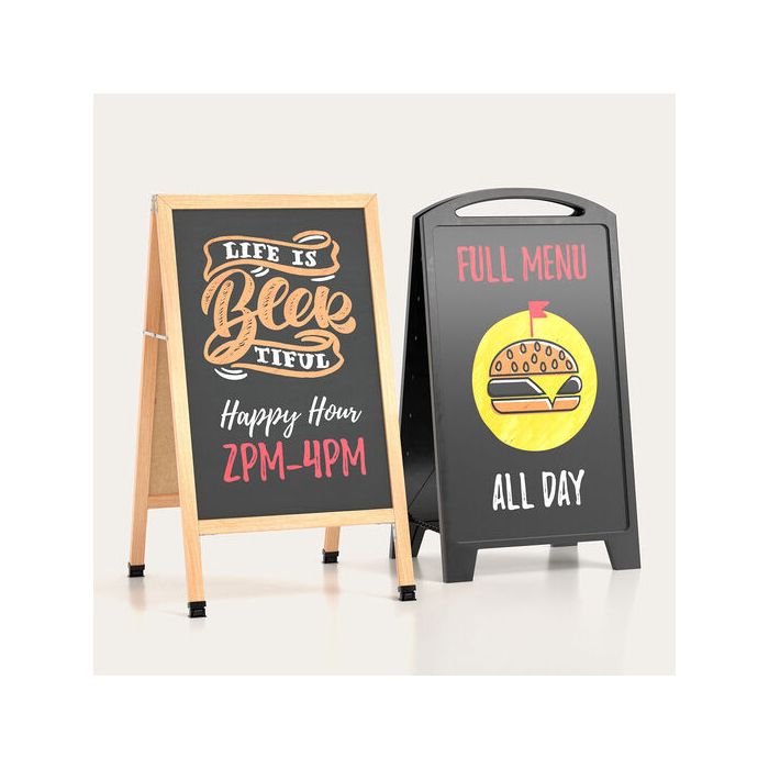 Chalkboard A-Frame Signs