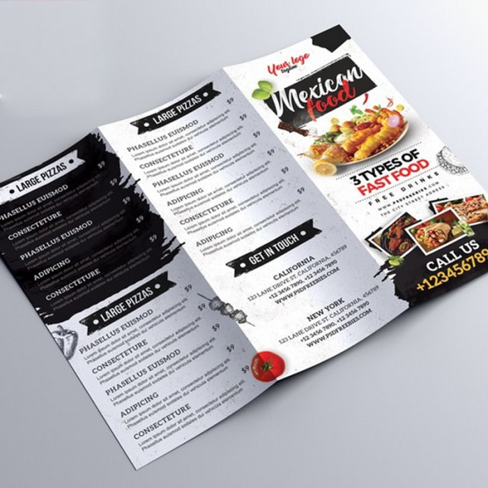 Take-Out Menus (Large)
