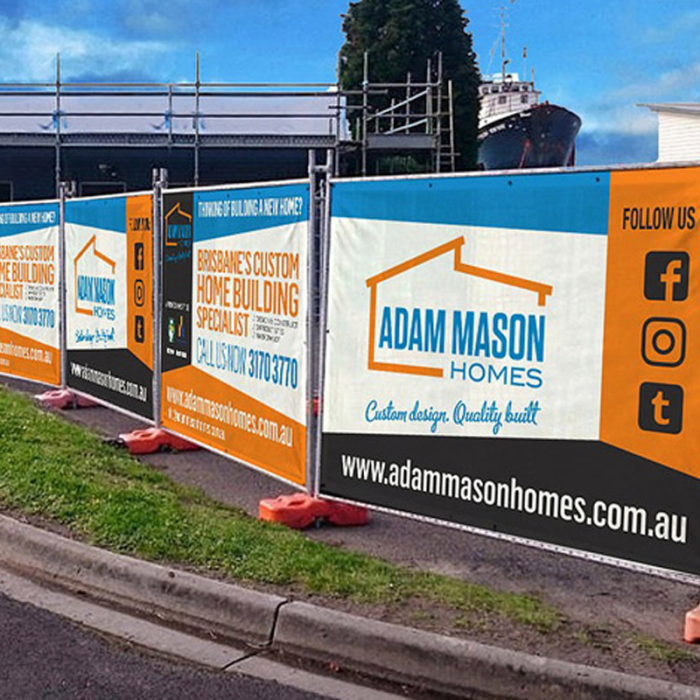 Custom Outdoor Mesh Banners