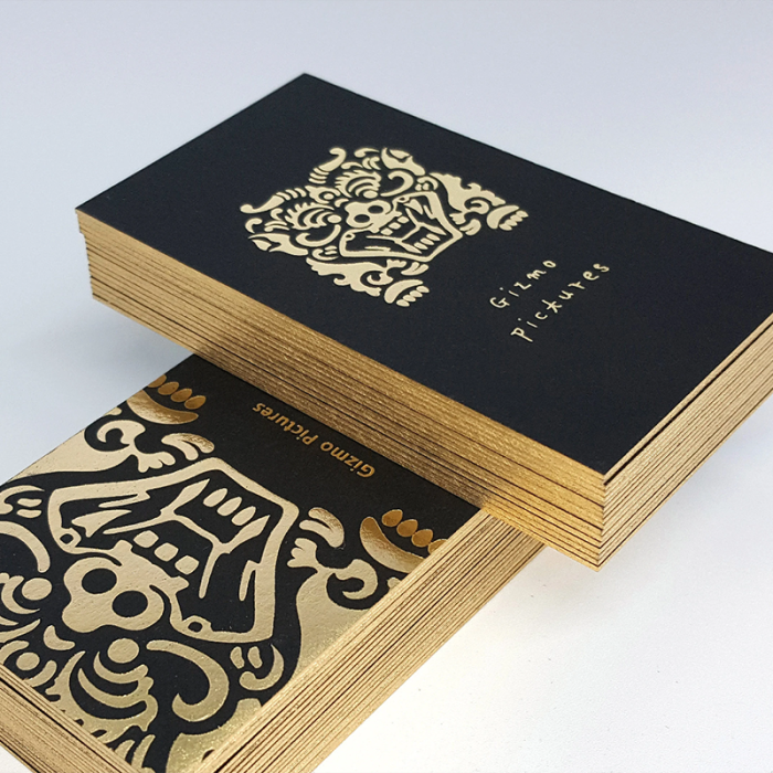 Painted Edge Business Cards (Metallic Edge Color)