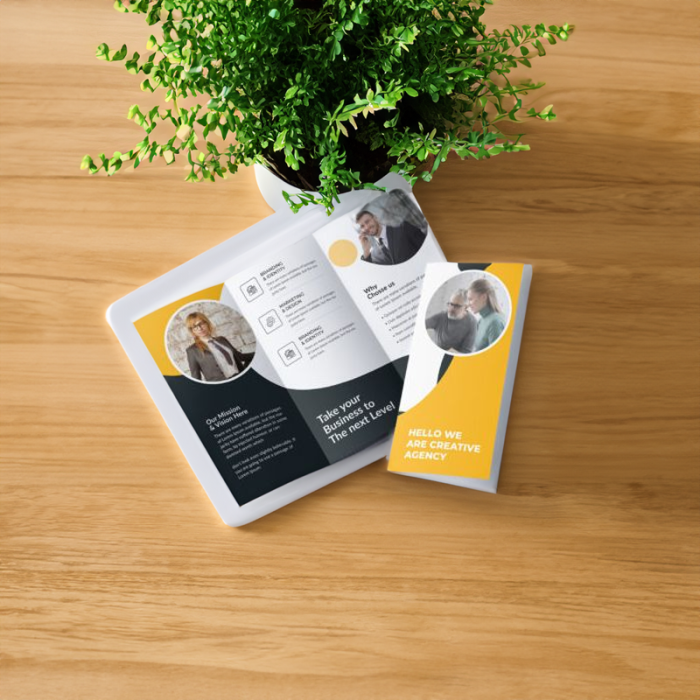 Premium Glossy Flyers (Tri Fold)