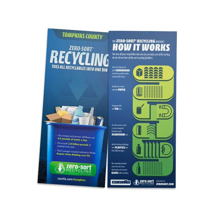 4" x 9" 100LB Gloss Cover Satin Aqueous Rack Cards (4/4 Color)