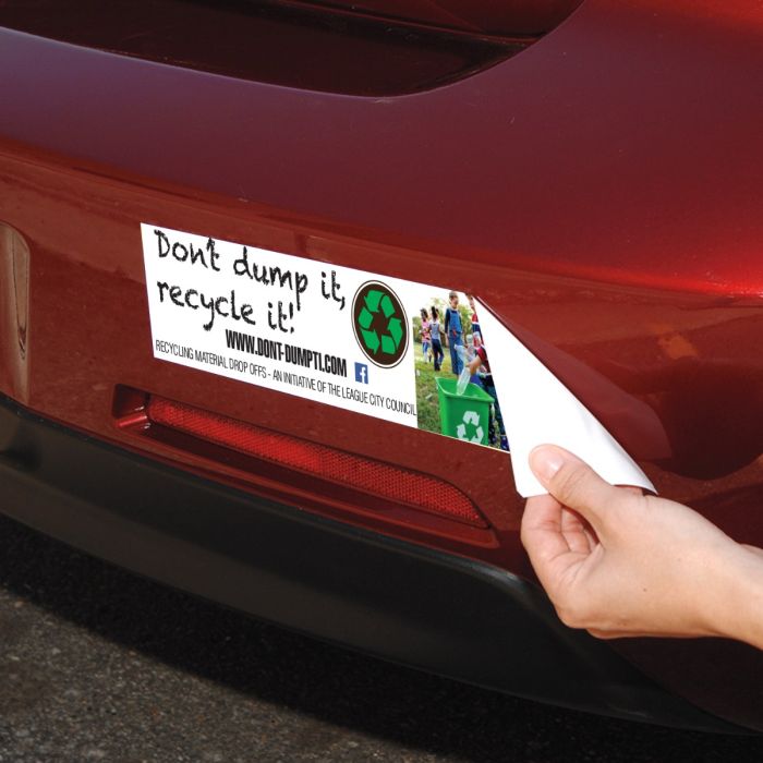 Removable Bumper Stickers